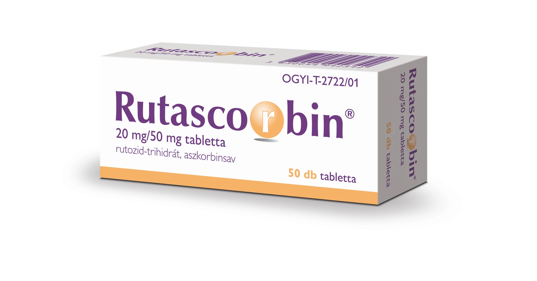 Rutascorbin 20 mg/50 mg tabletta (50x) - Aranyér kezelése, visszér kezelése