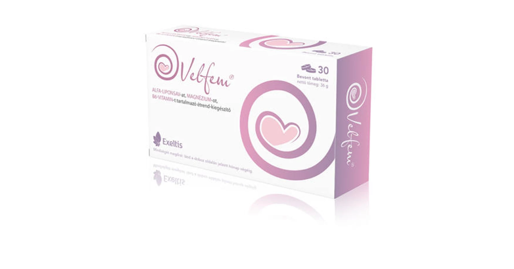 Exeltis Velfem étrendkiegészítő filmtabletta (30x) - Kismama vitaminok