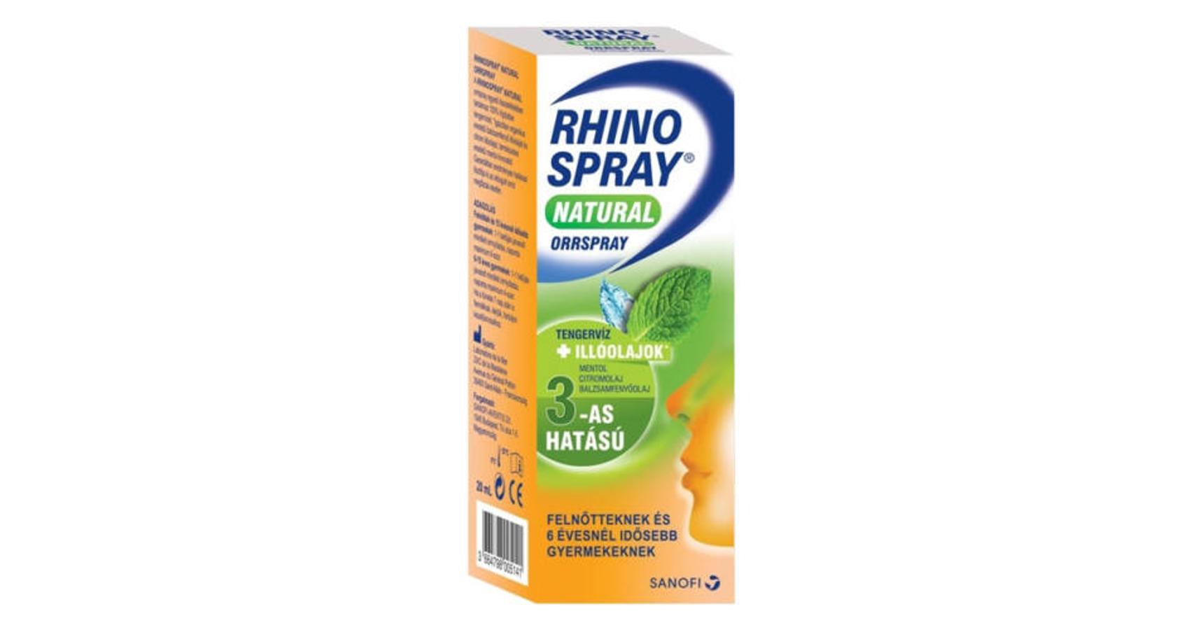 Rhinospray Natural orrspray (20ml) - Orrcsepp, Orrspray
