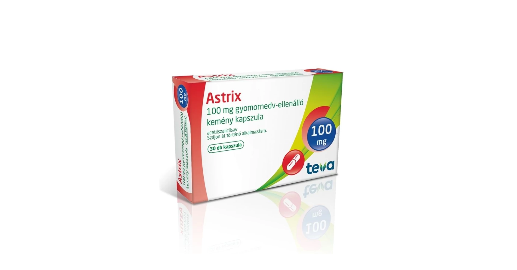 Astrix 100mg gyomornedv ellenálló kapszula (30x) | csillagpatikak.hu