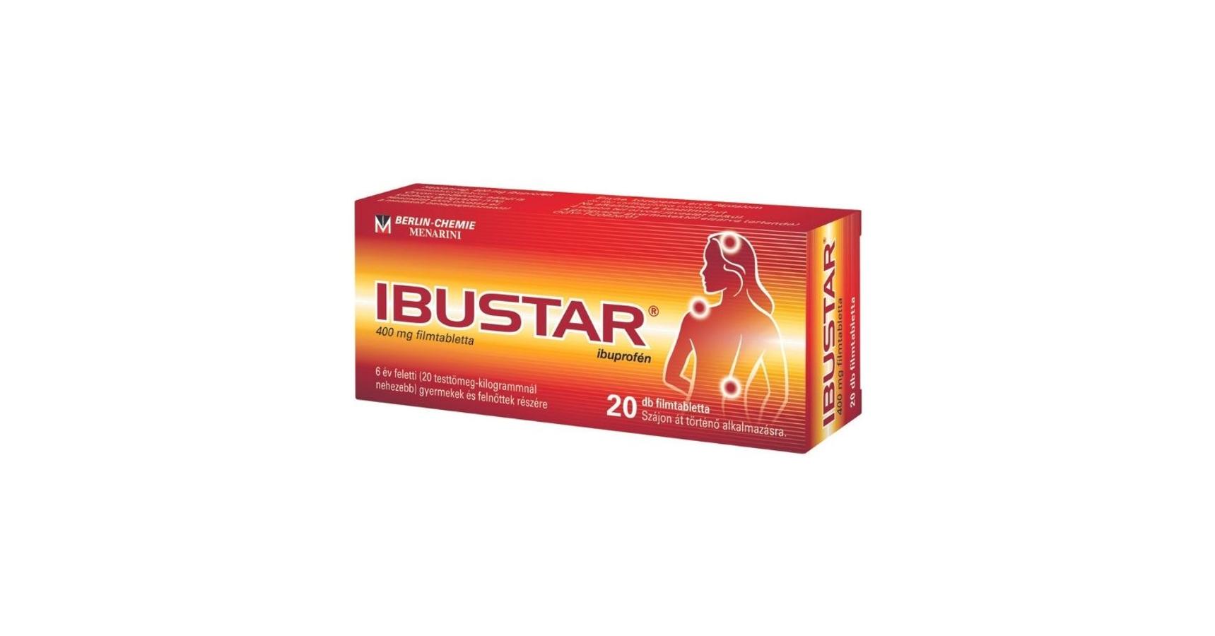 Ibustar 400 mg filmtabletta (20x) - OTC