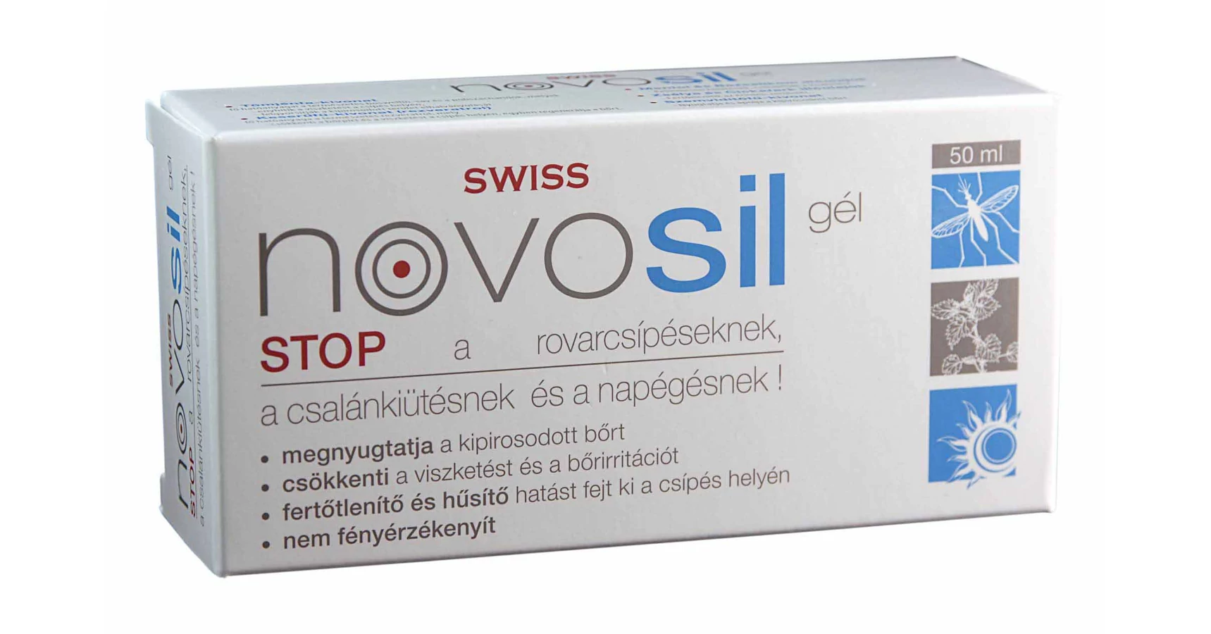Novosil gél (50ml) - Szúnyog- és rovarcsípés