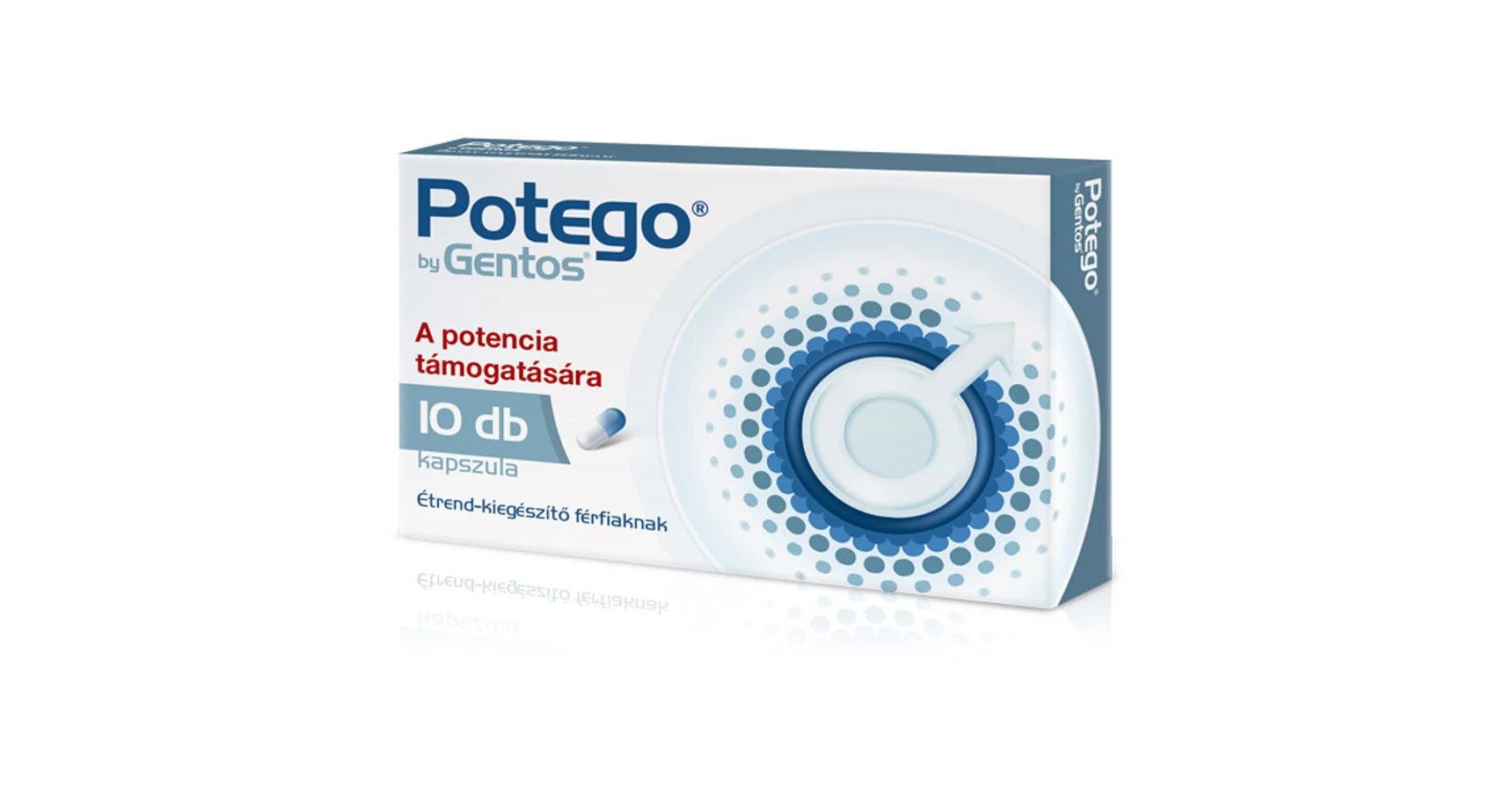 Potego By Gentos kapszula (10x) - Potencia zavarok