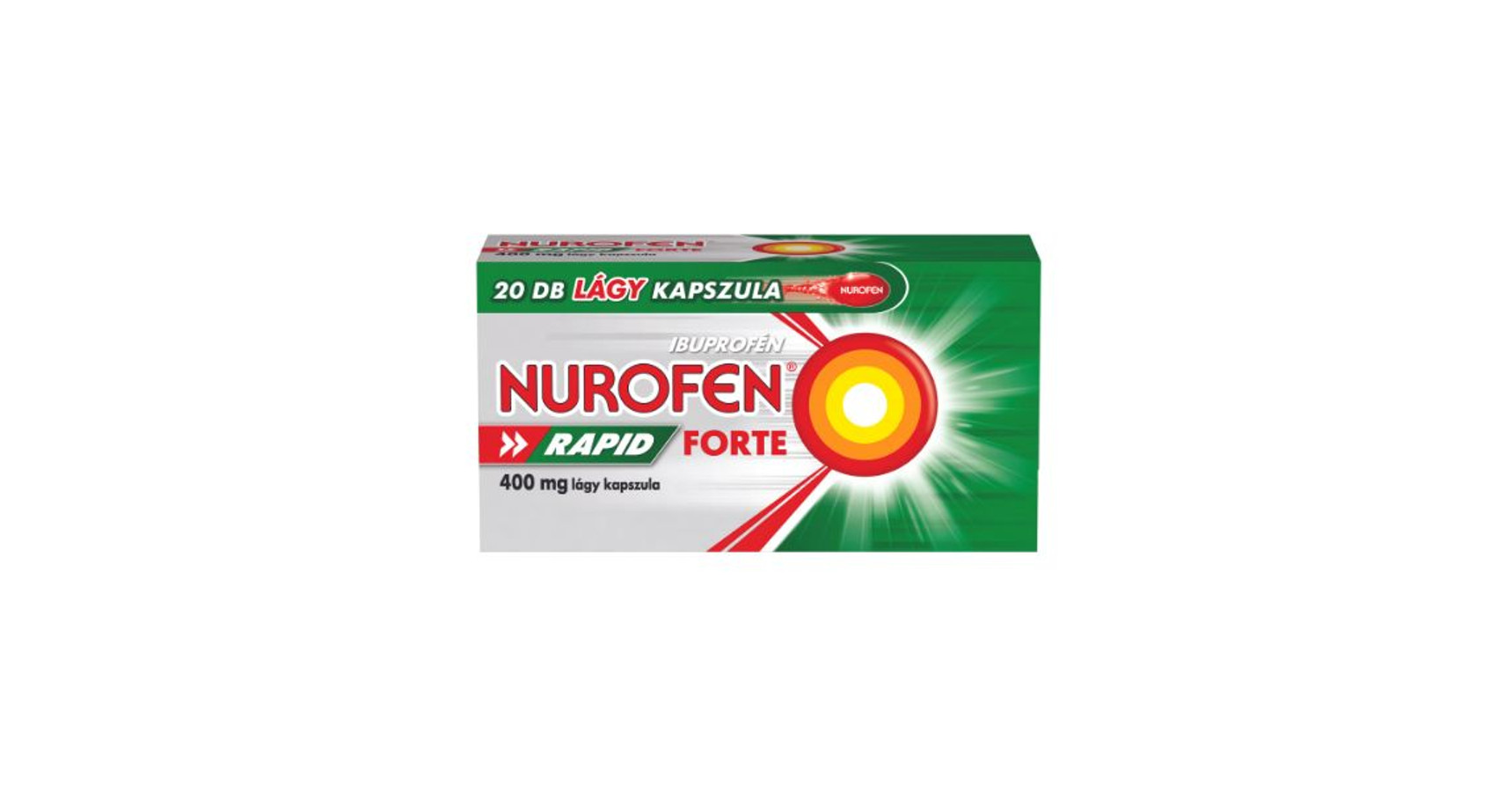 Nurofen Rapid Forte 400 mg lágy kapszula (20x) - Menstruációs fájdalom