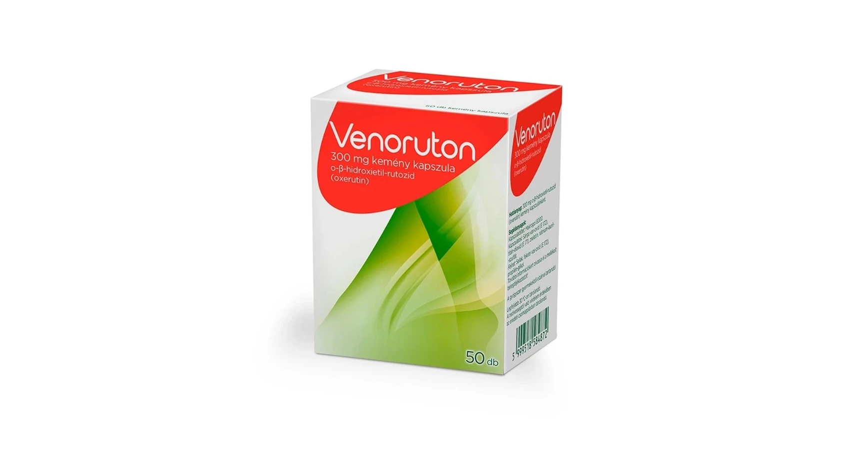 Venoruton 300 mg kemény kapszula (50x) - Aranyér kezelése, visszér kezelése