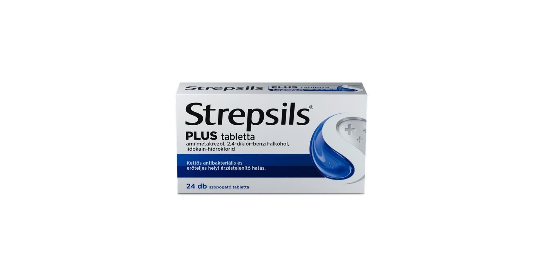 Strepsils Plus tabletta (24x) - Életmód