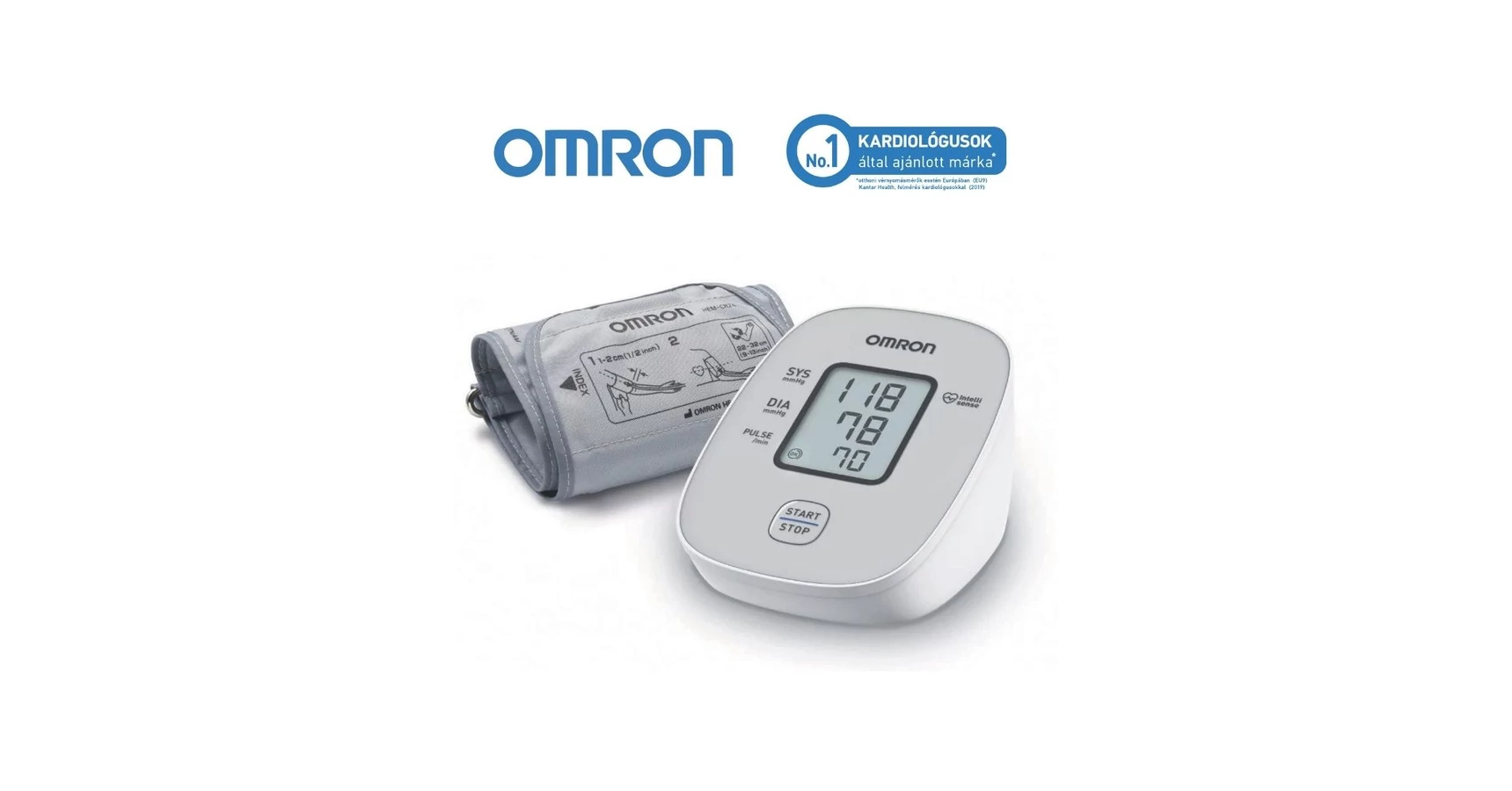 Vérnyomásmérő OMRON M2-I 7121JE Basic Intellisense - Vérnyomás mérők