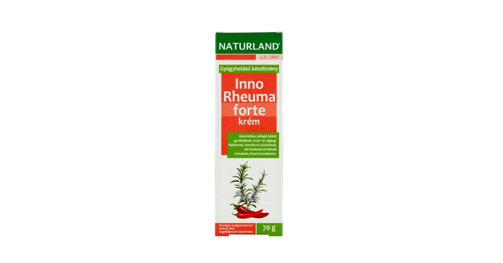 INNO Rheuma forte krém (70g) - Mozgászervi problémák