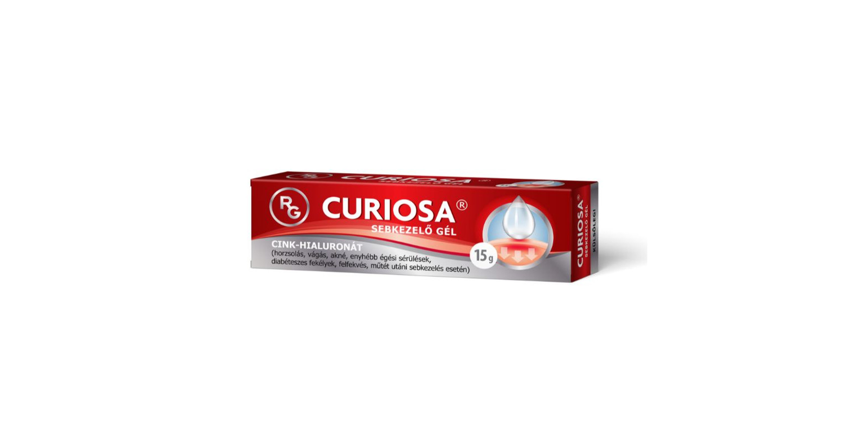 Curiosa sebkezelő gél (15g) - Sebkezelés