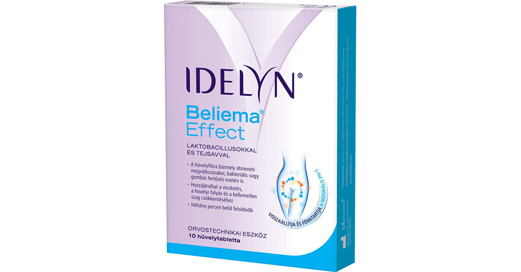Beliema Effect hüvelytabletta (10x) - Intim higiénia