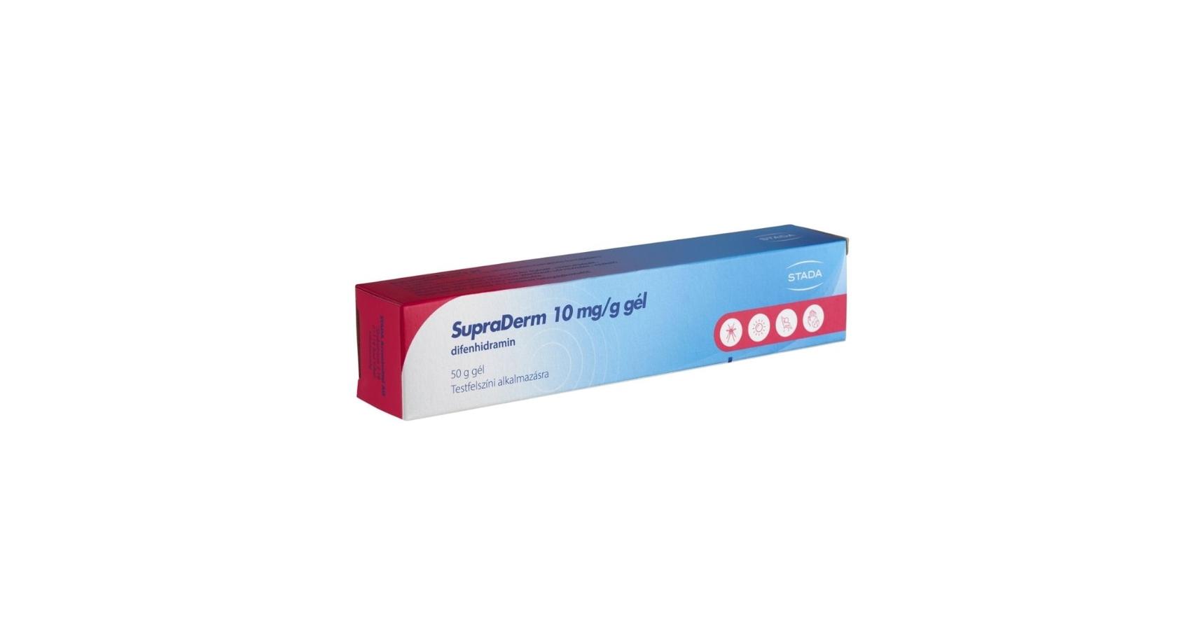 Supraderm 10 mg/g gél (50g) - Bőrproblémák