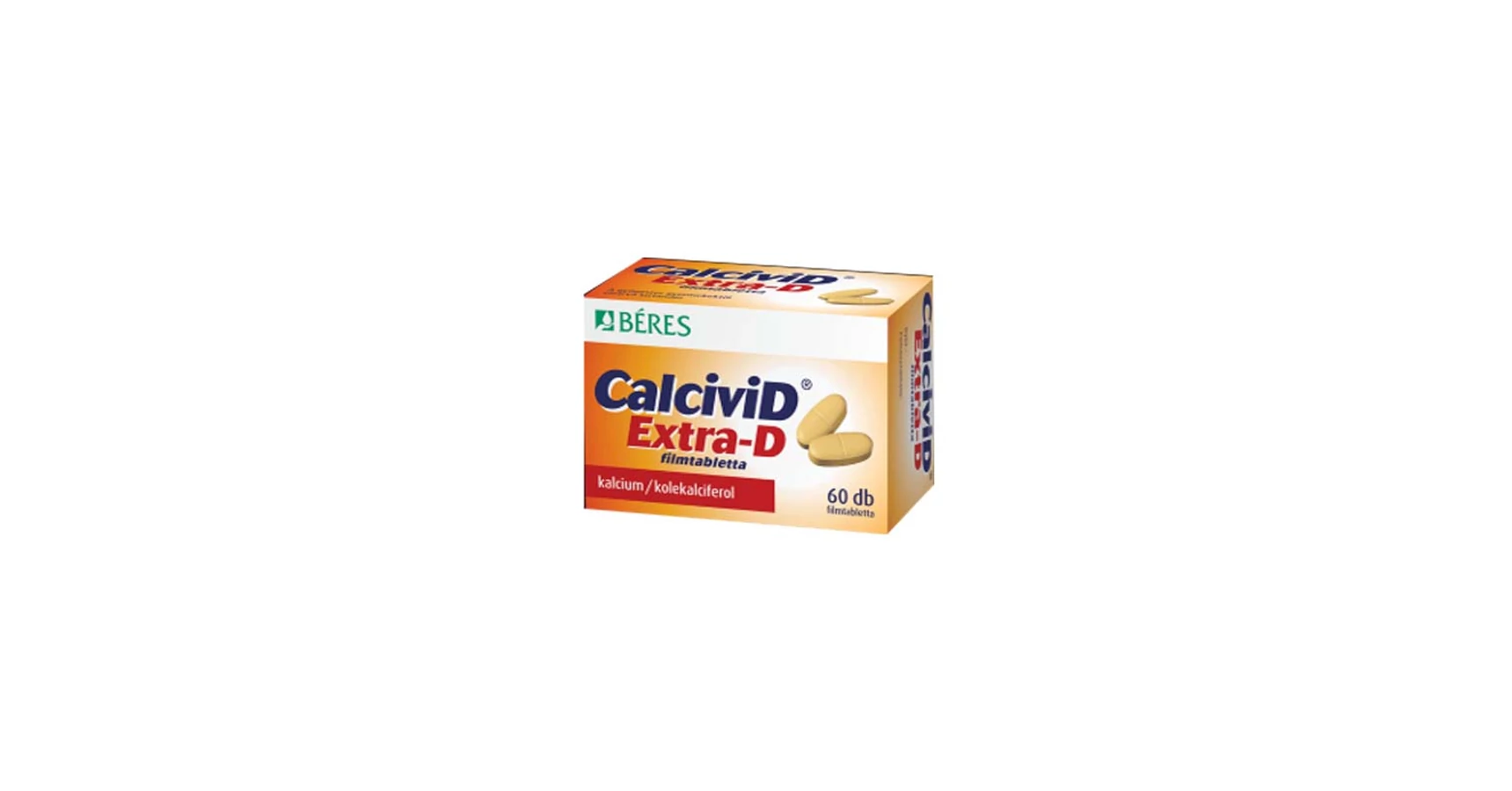 CalciviD Extra-D filmtabletta (60x) - Csontritkulás, kálcium