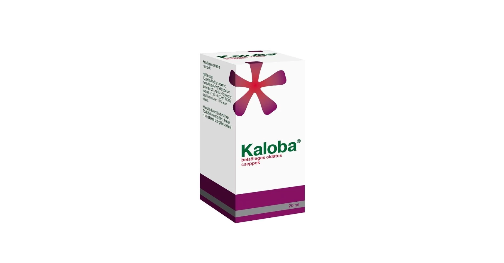 Kaloba belsőleges oldatos cseppek (20ml) - Köhögés