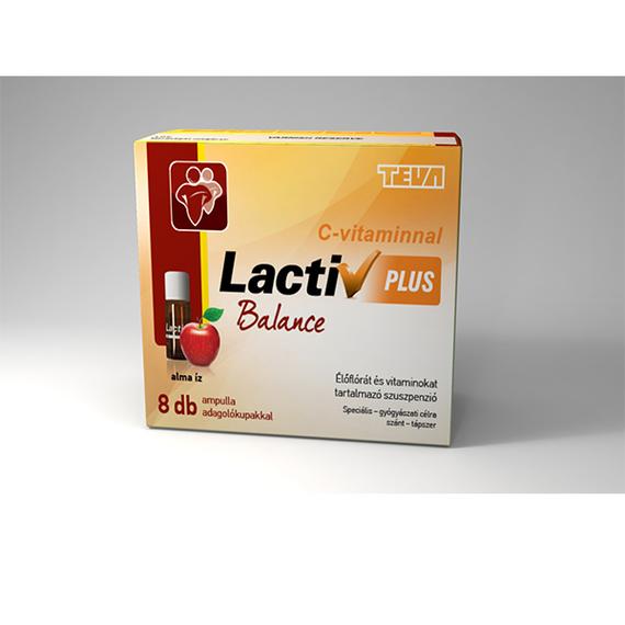 Lactiv Plusz Balance szuszpenzió élőflórát és vitaminokat tartalmazó ...