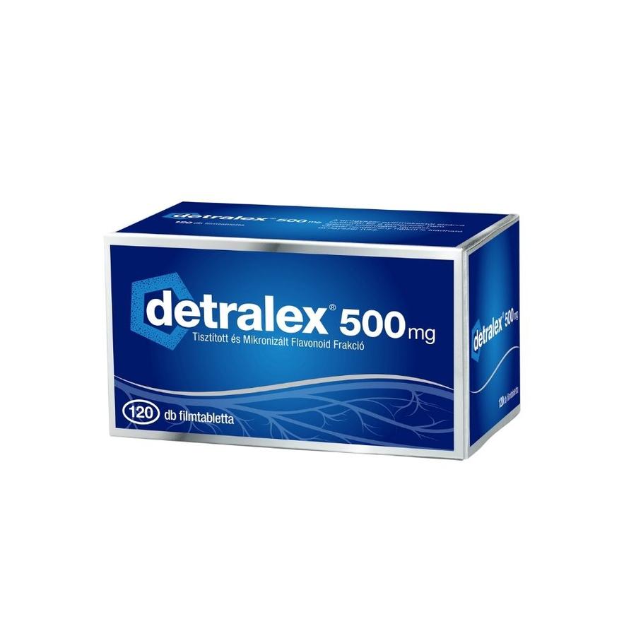 Detralex 500 mg filmtabletta (120x) - Aranyér kezelése, visszér kezelése